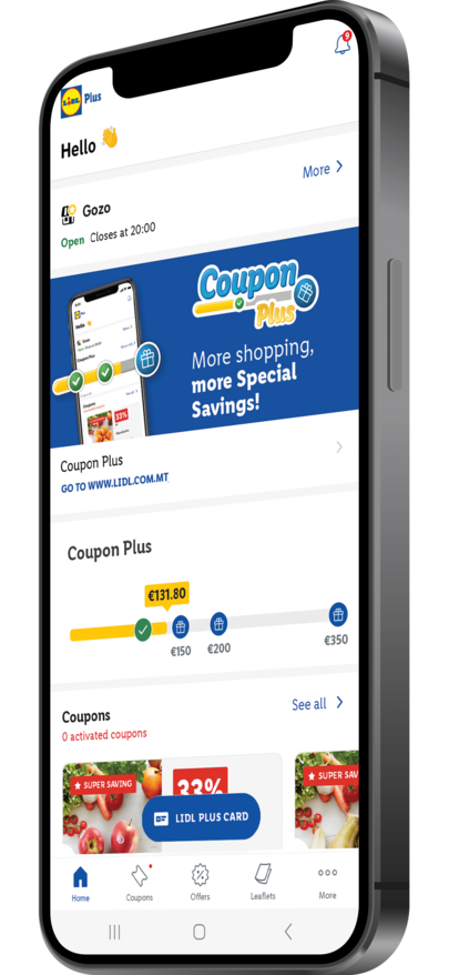 Coupon Plus | Lidl Plus | Lidl Malta